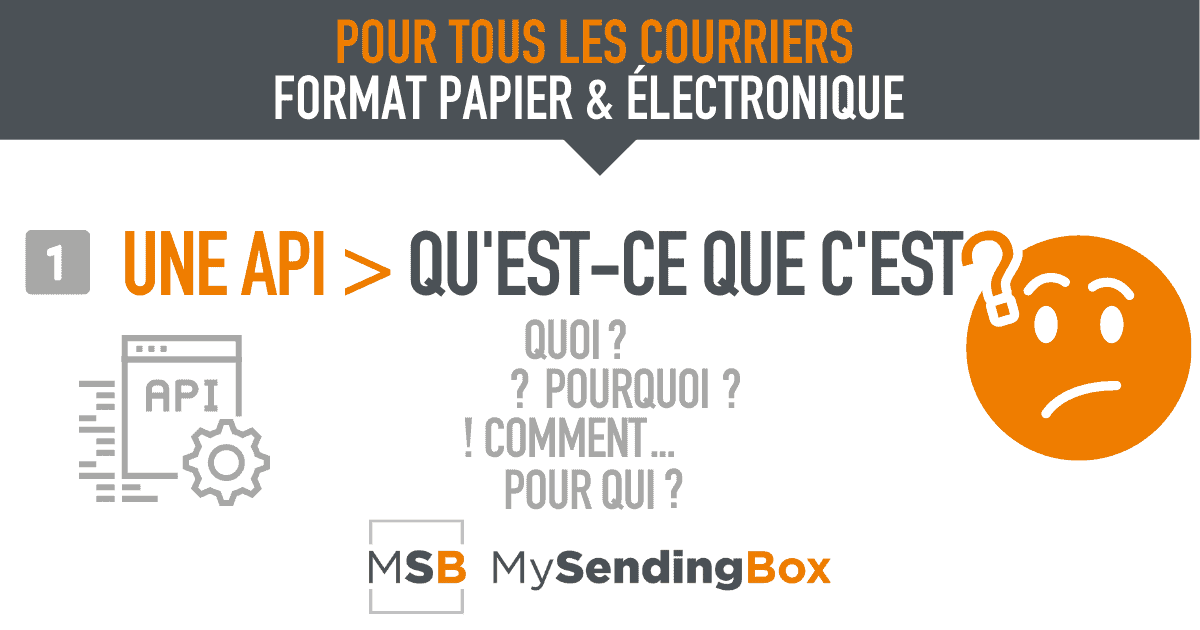 Comprendre ce que c’est exactement une API ? | MySendingBox